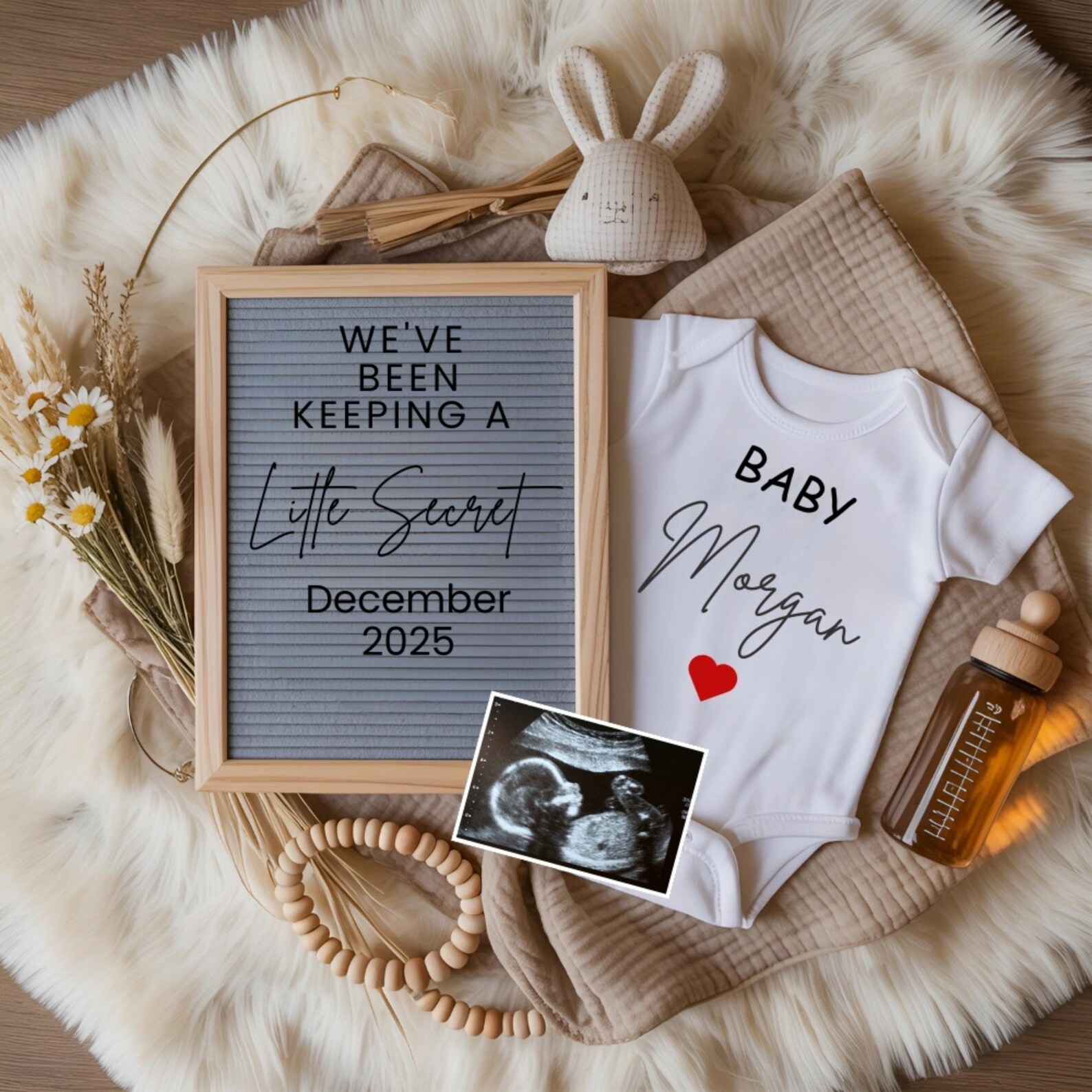 Digital Pregnancy Announcement, Baby Announcement - We've Been Keeping ...