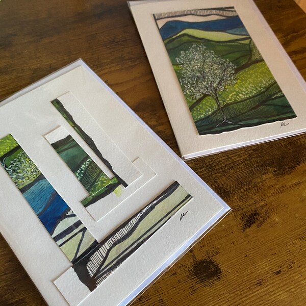 Oak Tree Note Cards - Etsy