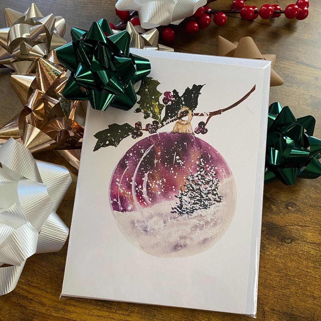 Printable 2024 Holiday Greeting Card, Instant Digital Download ...