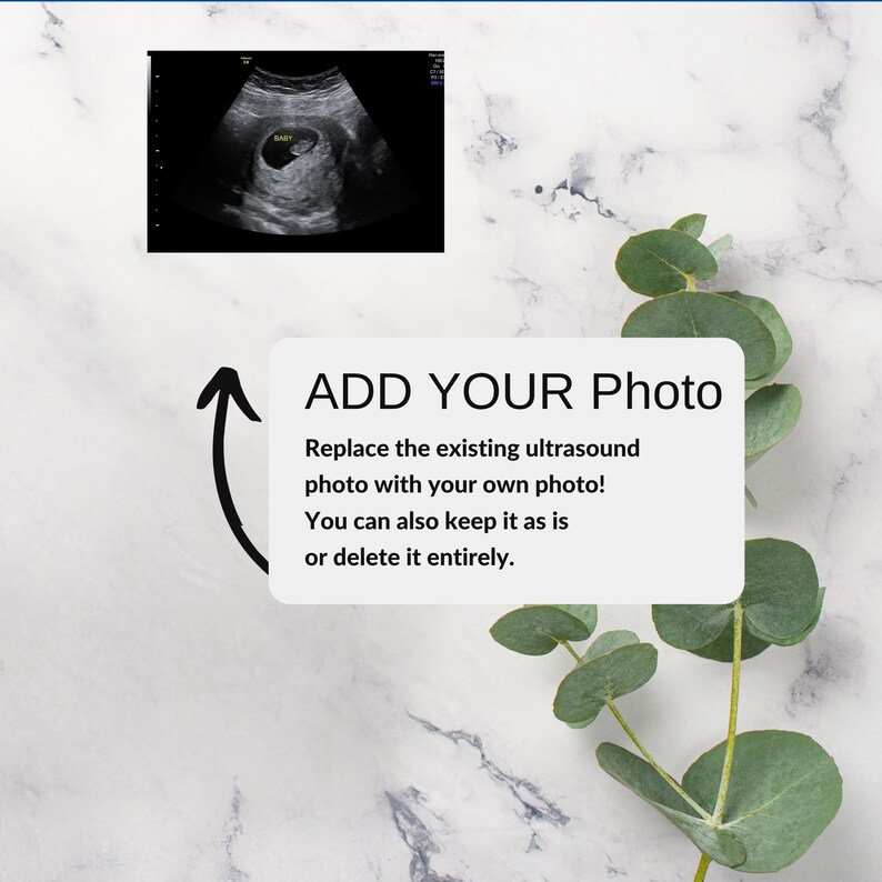 Digital Space Pregnancy Announcement, Over the Moon Baby Announcement ...