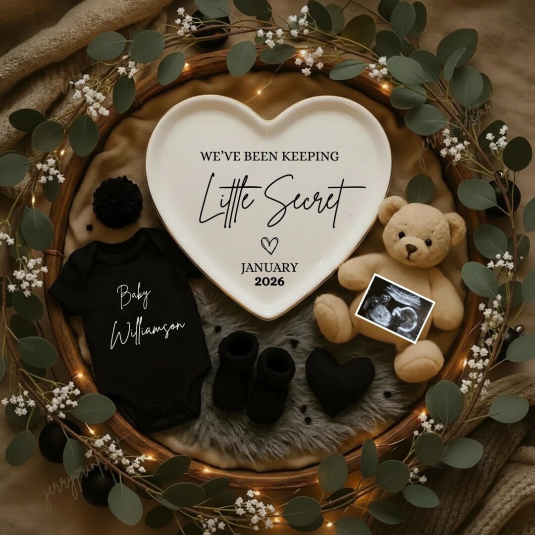 Digital Pregnancy Announcement, We've Been Keeping a Secret Baby Reveal ...