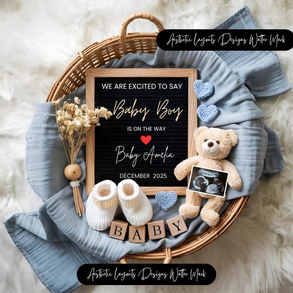 Baby Coming Soon Sign - Etsy