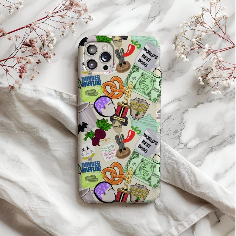 The Office Inspired Seamless Pattern, Dunder Mifflin High Quality Png File Perfect for ...