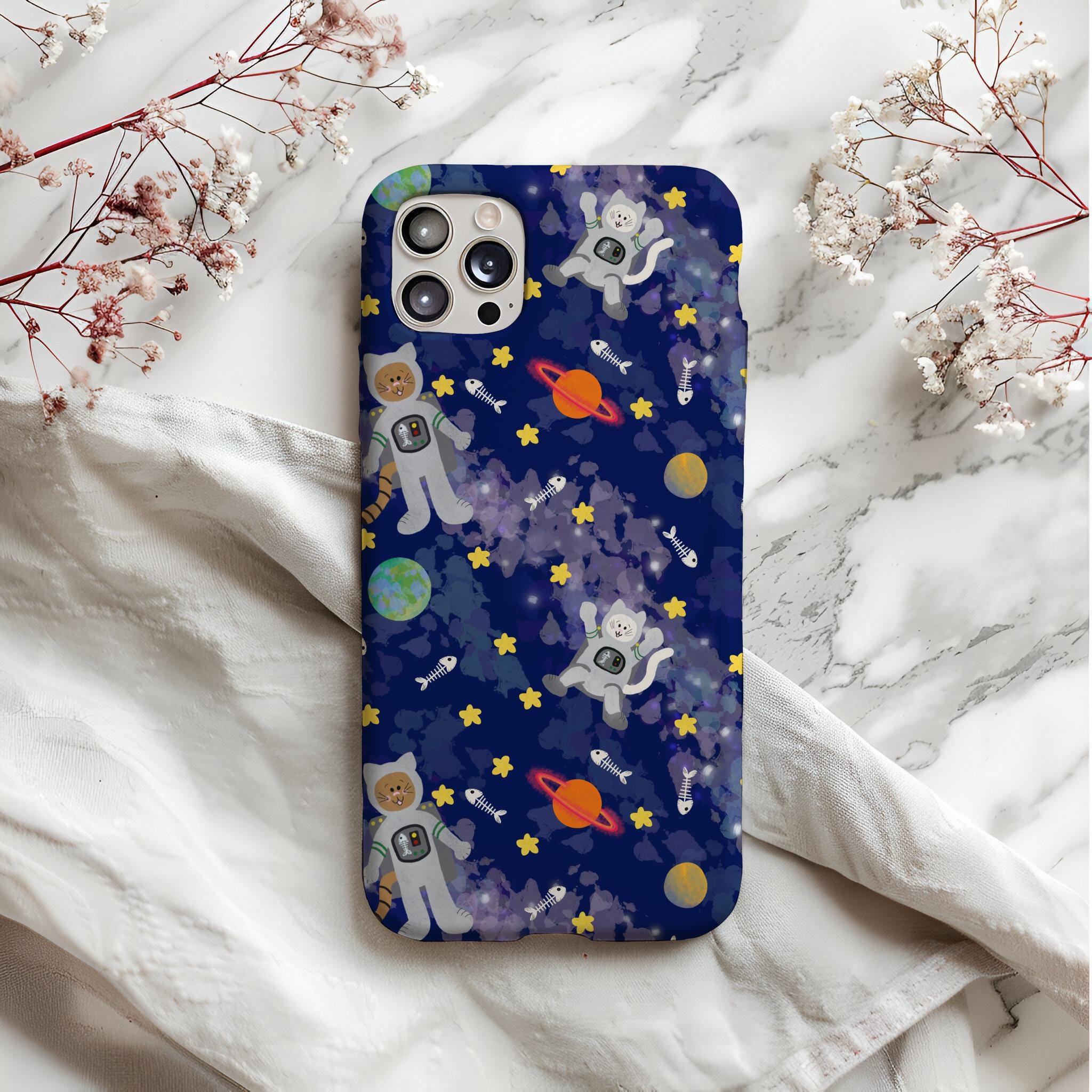 Astro-cats! Space Cats Digital PNG File, Hand Drawn Digital Paper ...