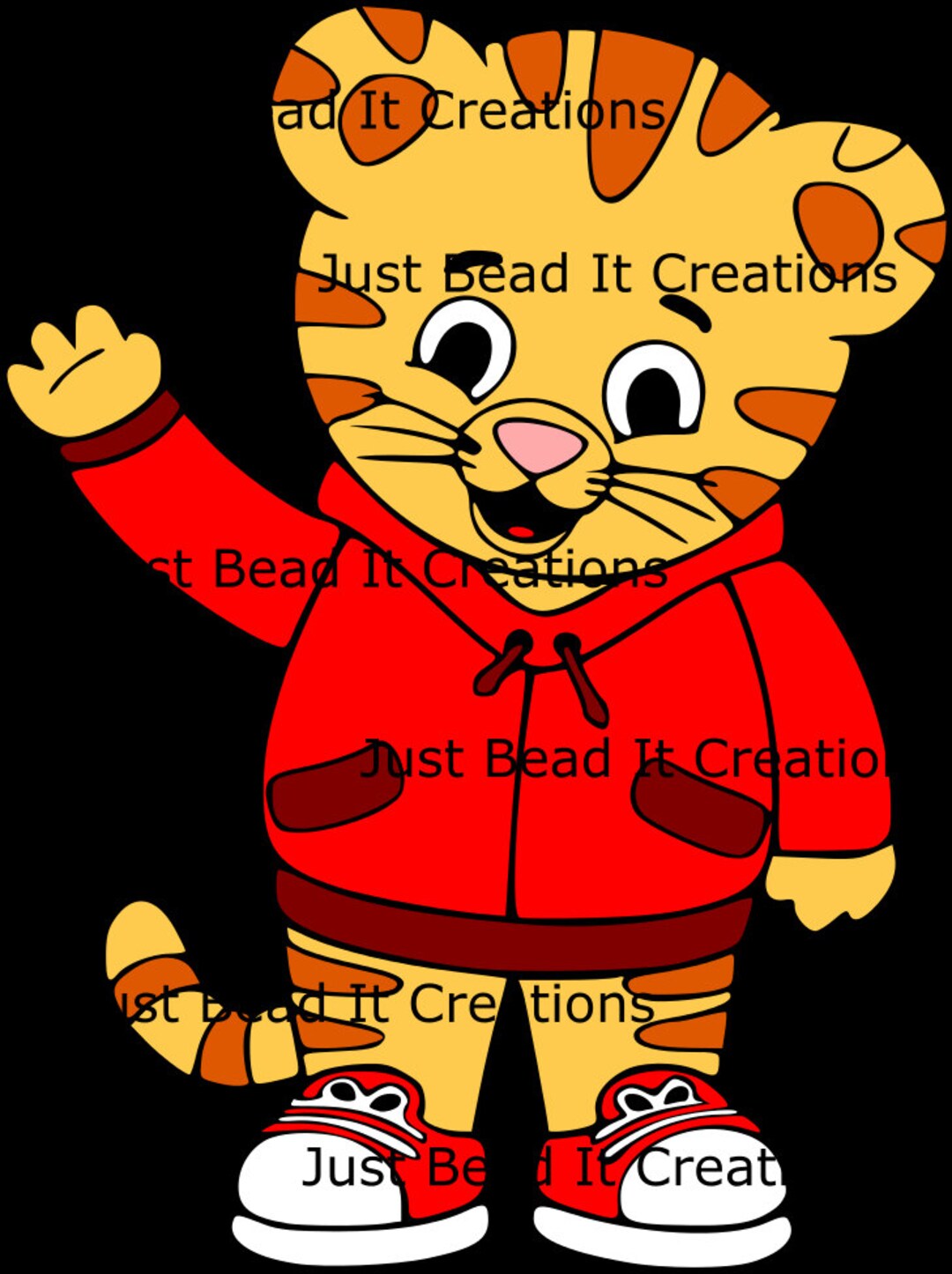 Daniel Tiger Inspired SVG and DXF Cut File - Etsy Canada