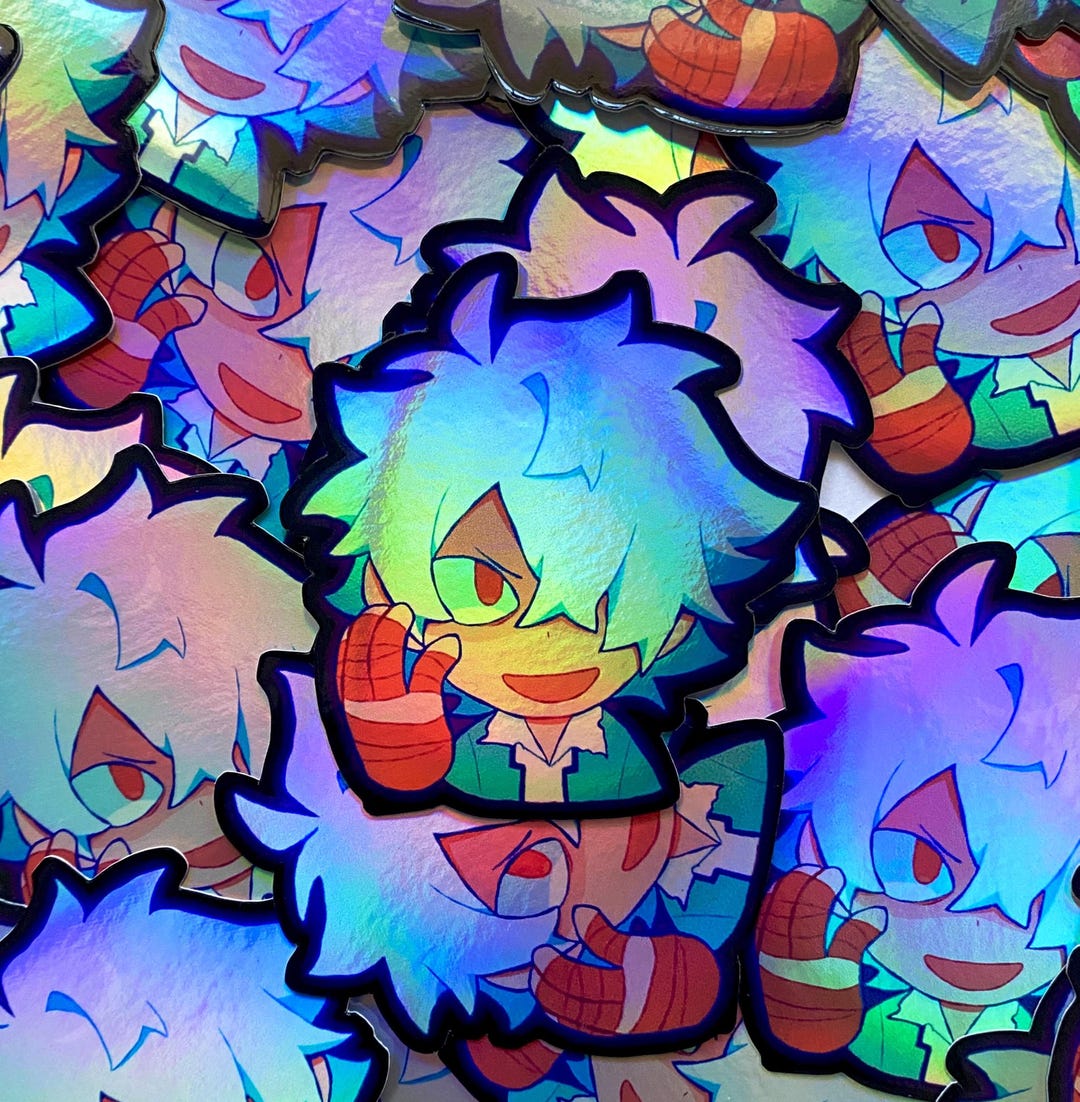 SAIKI K STICKER | Kaidou Shun Dark Reunion Rainbow Holographic Stickers ...