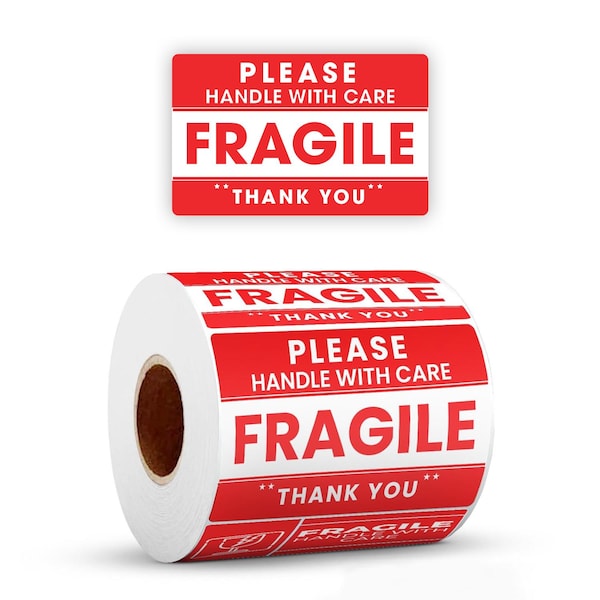 Fragile Stickers - Etsy