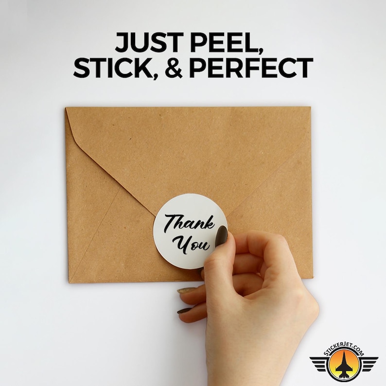 Stickerjet Custom Stickers – Waterproof Vinyl Labels With Your Logo ...