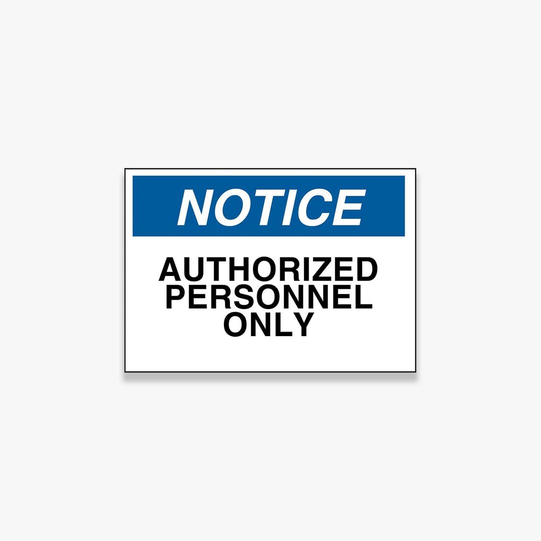 Workplace Safety Decals: Weatherproof Vinyl Stickers, Pack of 5 - Etsy