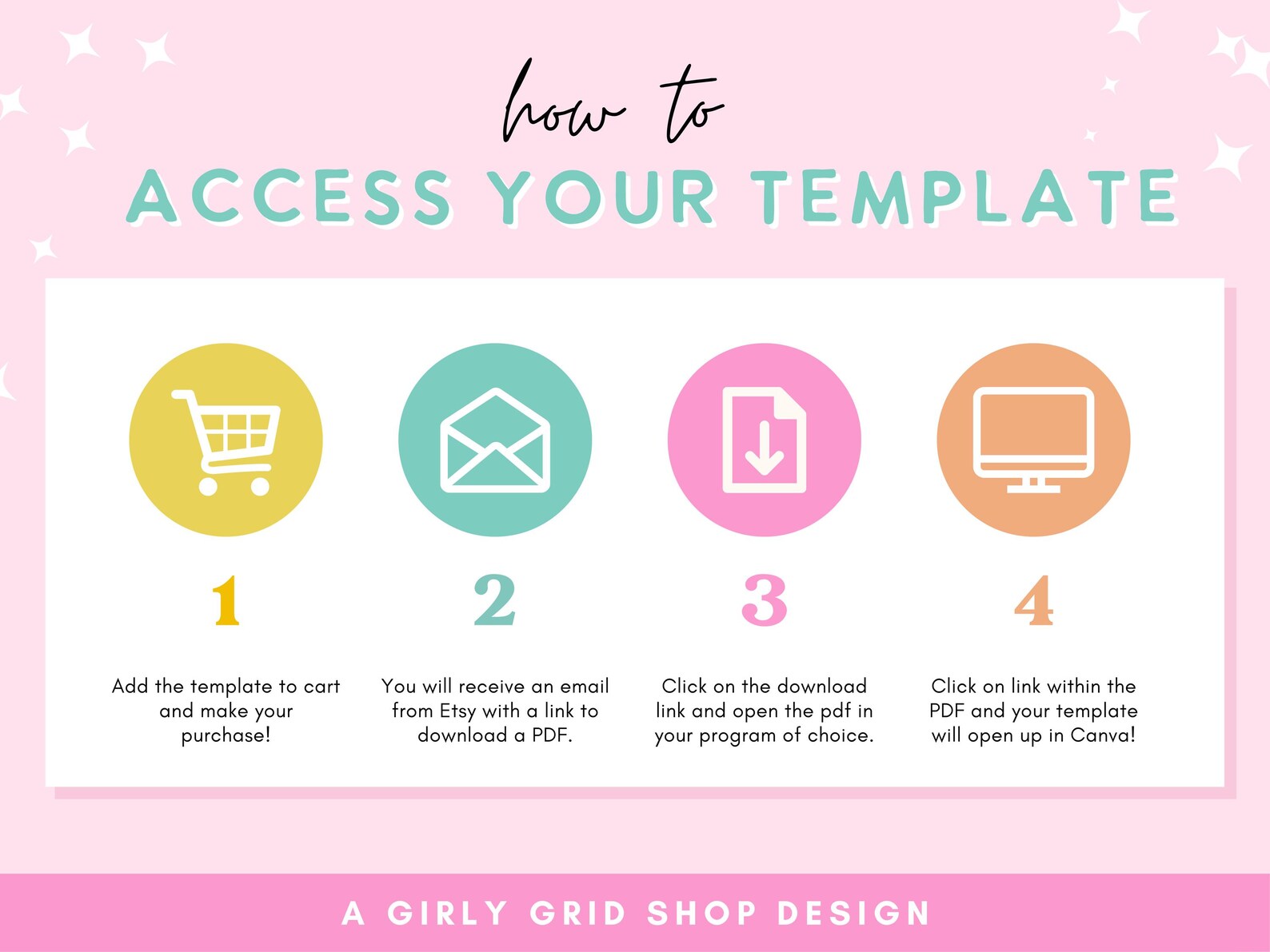 Editable Pink Hang Tag Template for Small Business-product Clothing ...