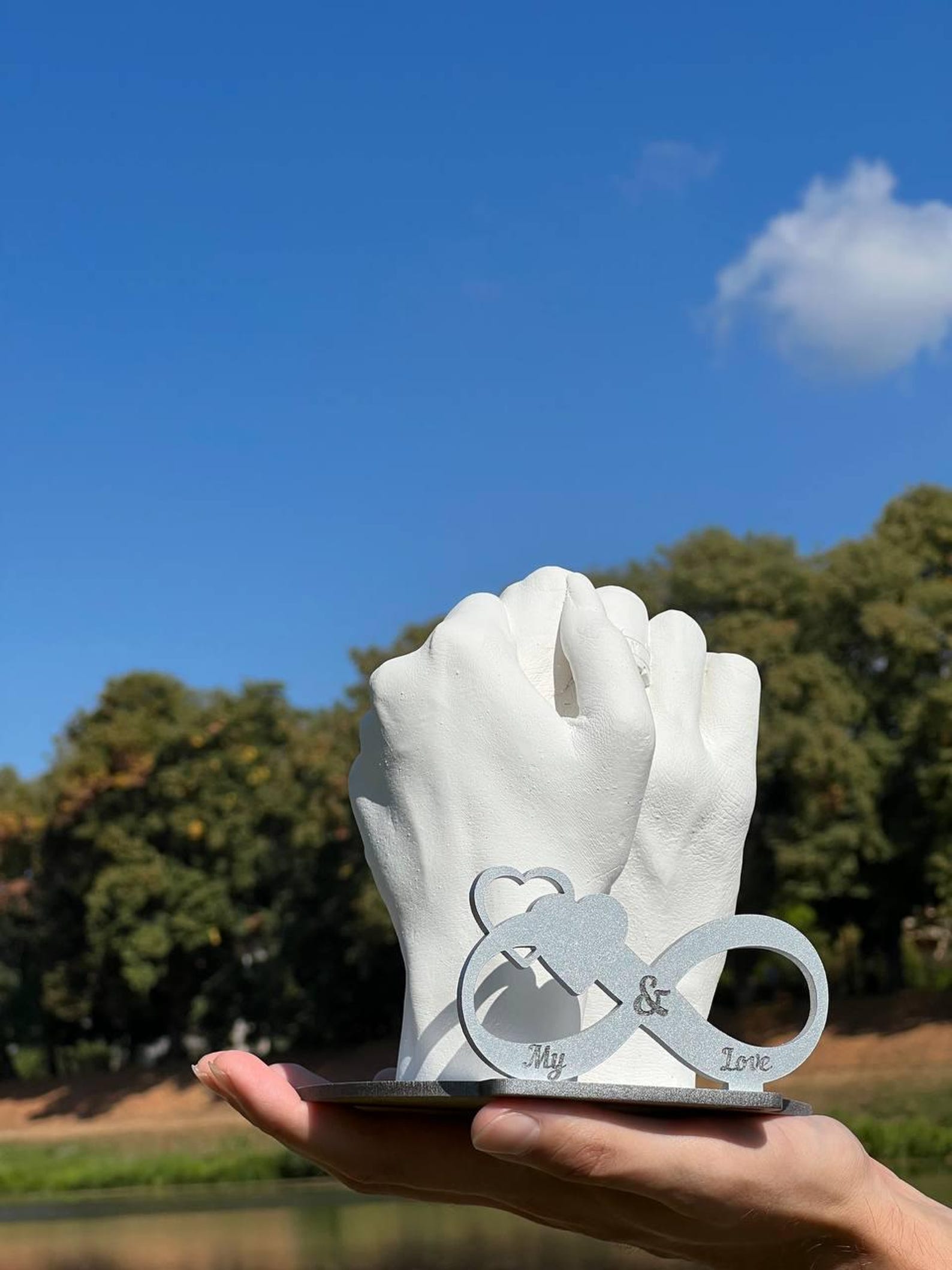 Truelove Hands Casting - DIY Couple Hand Sculpture - Etsy