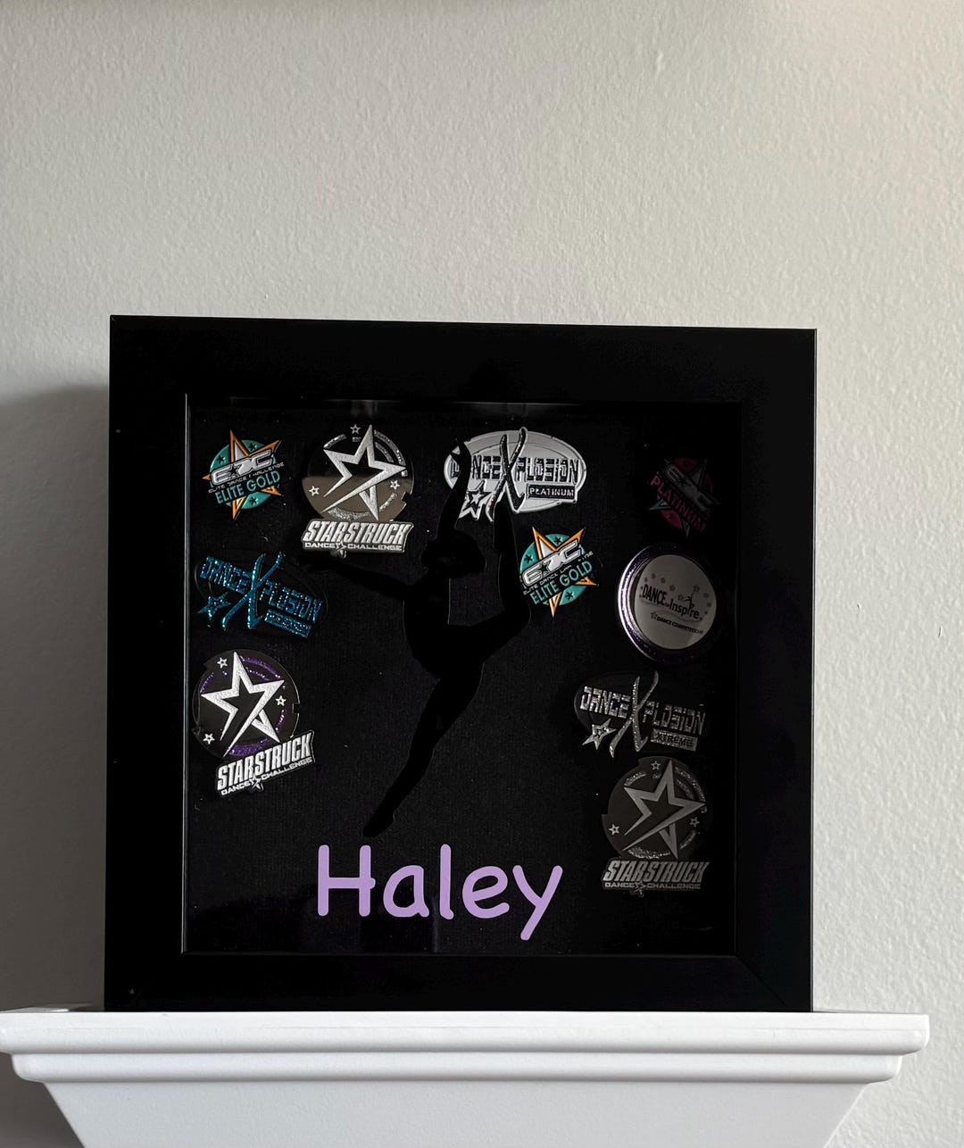 Dance Pin Shadow Box - Etsy
