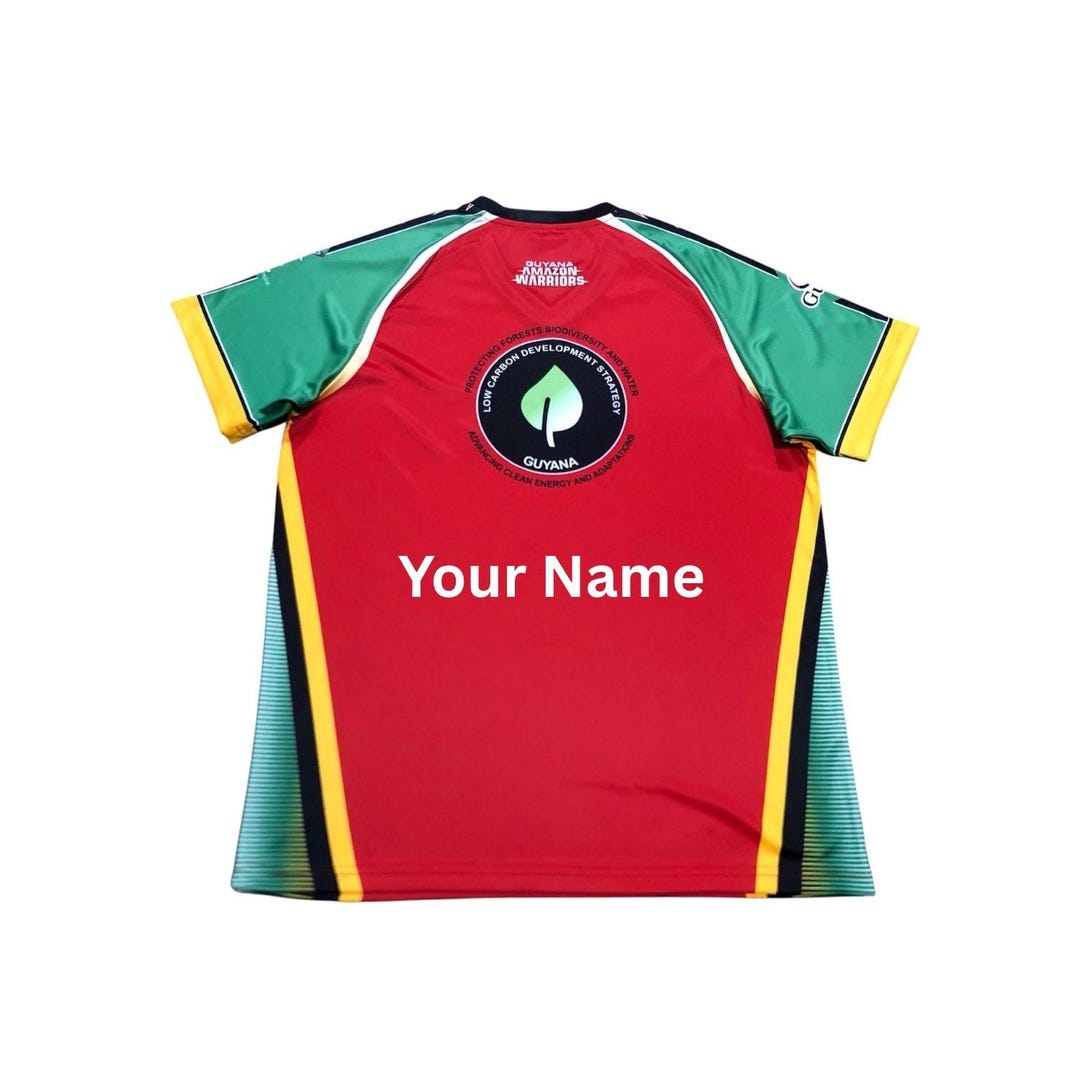 Personalized Guyana Warriors Jersey CPL 2025 GAW Cricket Fan Shirt ...