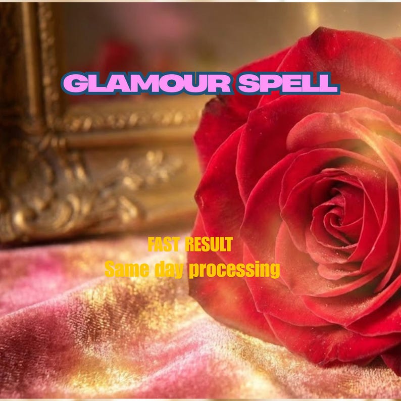 GLAMOUR SPELL - Eternal Beauty Ritual, Irresistible Attraction, Glow up ...