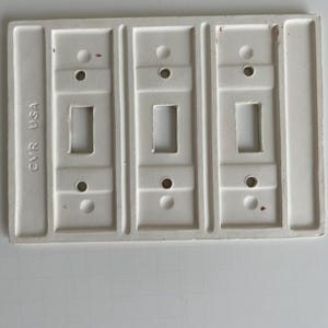 Triple Ceramic Shell Standard Light Switch Cover - Etsy