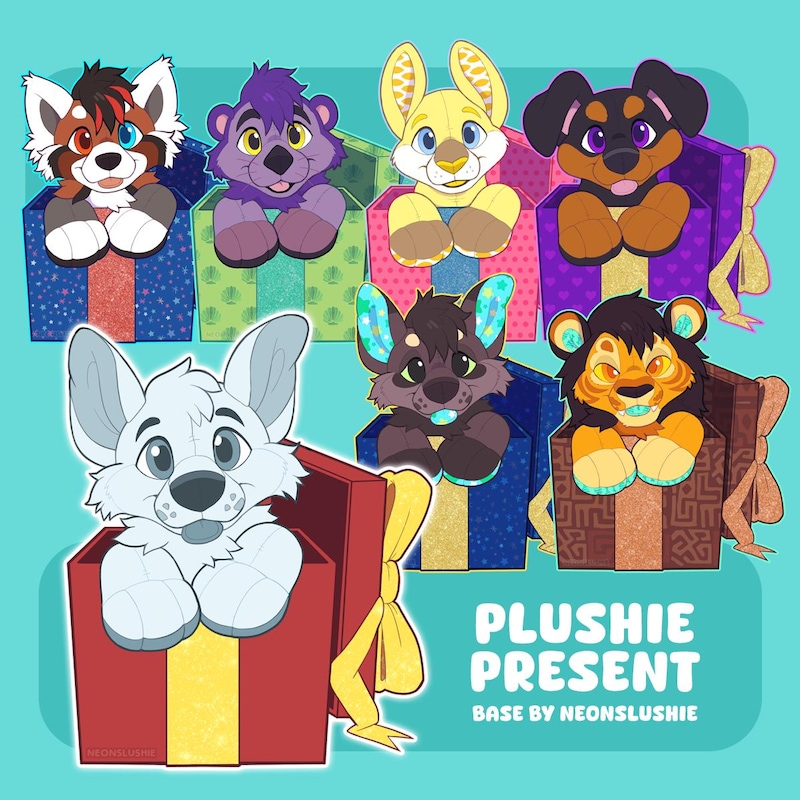 Furry Plush Template - Etsy
