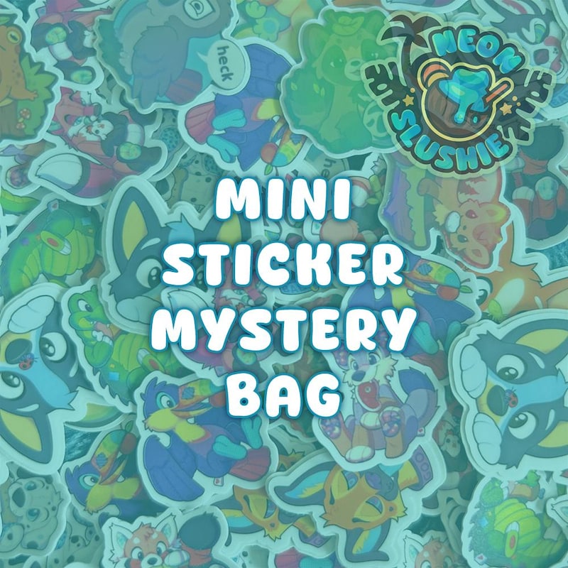 Mystery Furry Stickers - Etsy