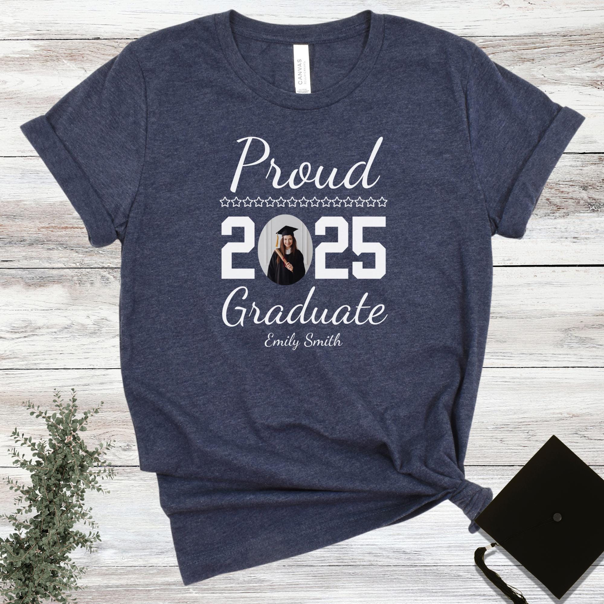 Custom Proud Graduate Shirt: Family Matching Graduation T-shirt - Etsy