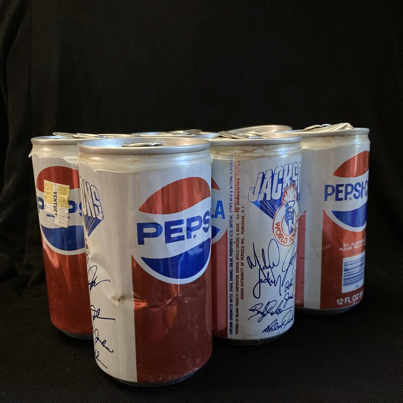 Jackson's 1984 World Tour, Victory Tour, Empty Pepsi Cola Six-pack ...