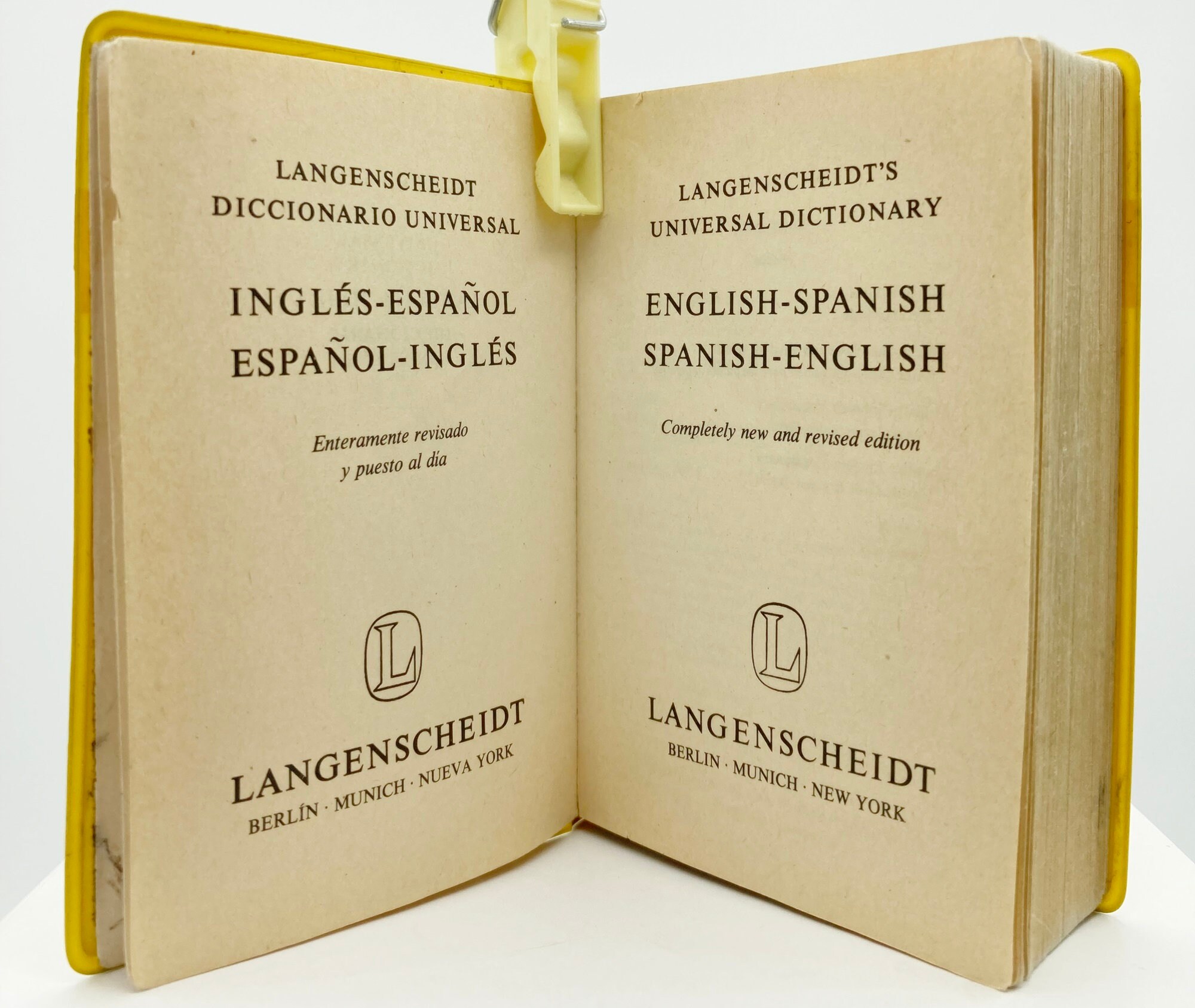 Pocket Spanish-english Dictionary, Langenscheidt - Etsy