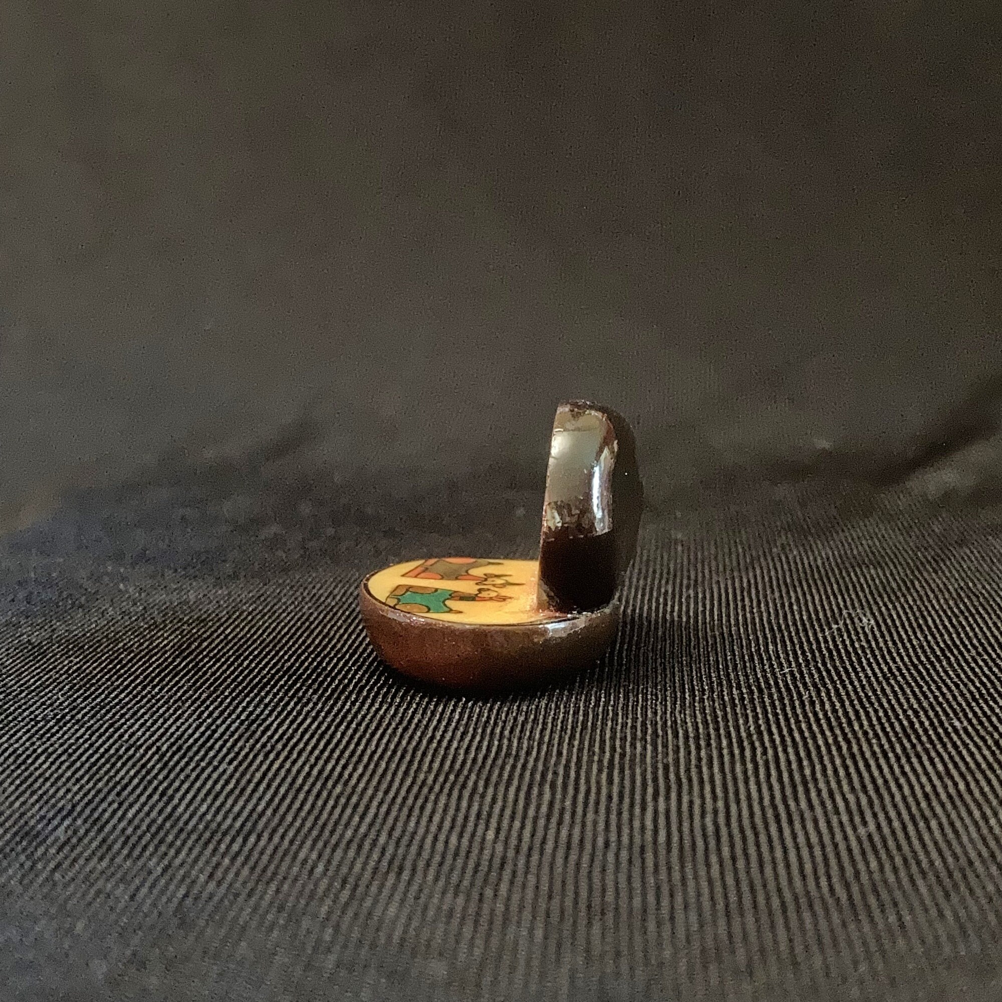 Rare Tagua Nut Mini Nativity, El Salvador, Hand Painted, Jesus Mary ...