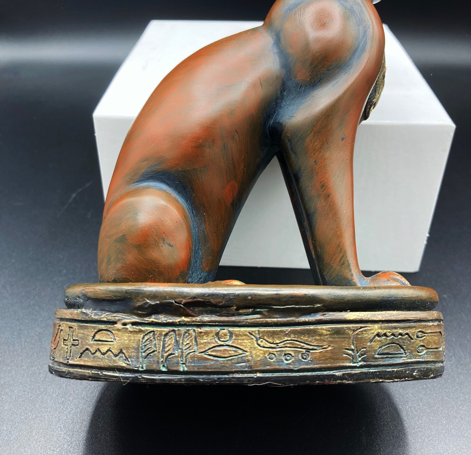 Bastet Statue Ancient Egypt Goddess Bronze Resin Plaster - Etsy