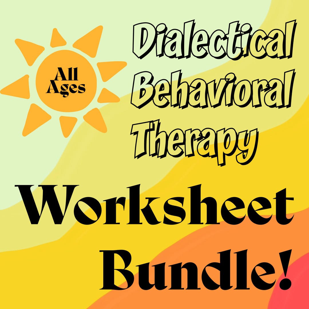 All Original DBT Worksheet Bundle! - Etsy