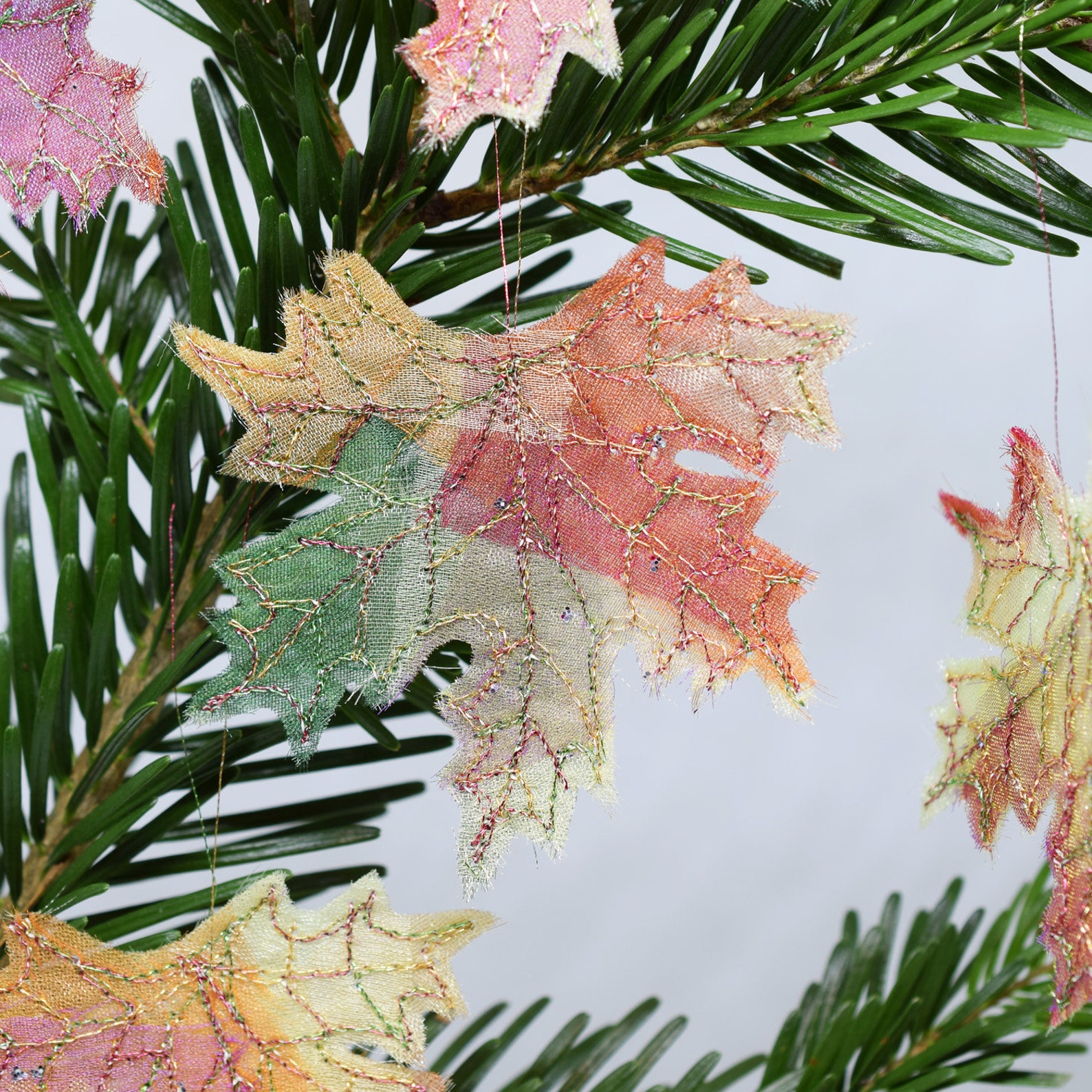 Autumn Leaf Decorations, Autumnal Maple Leaves, Tree Decorations ...