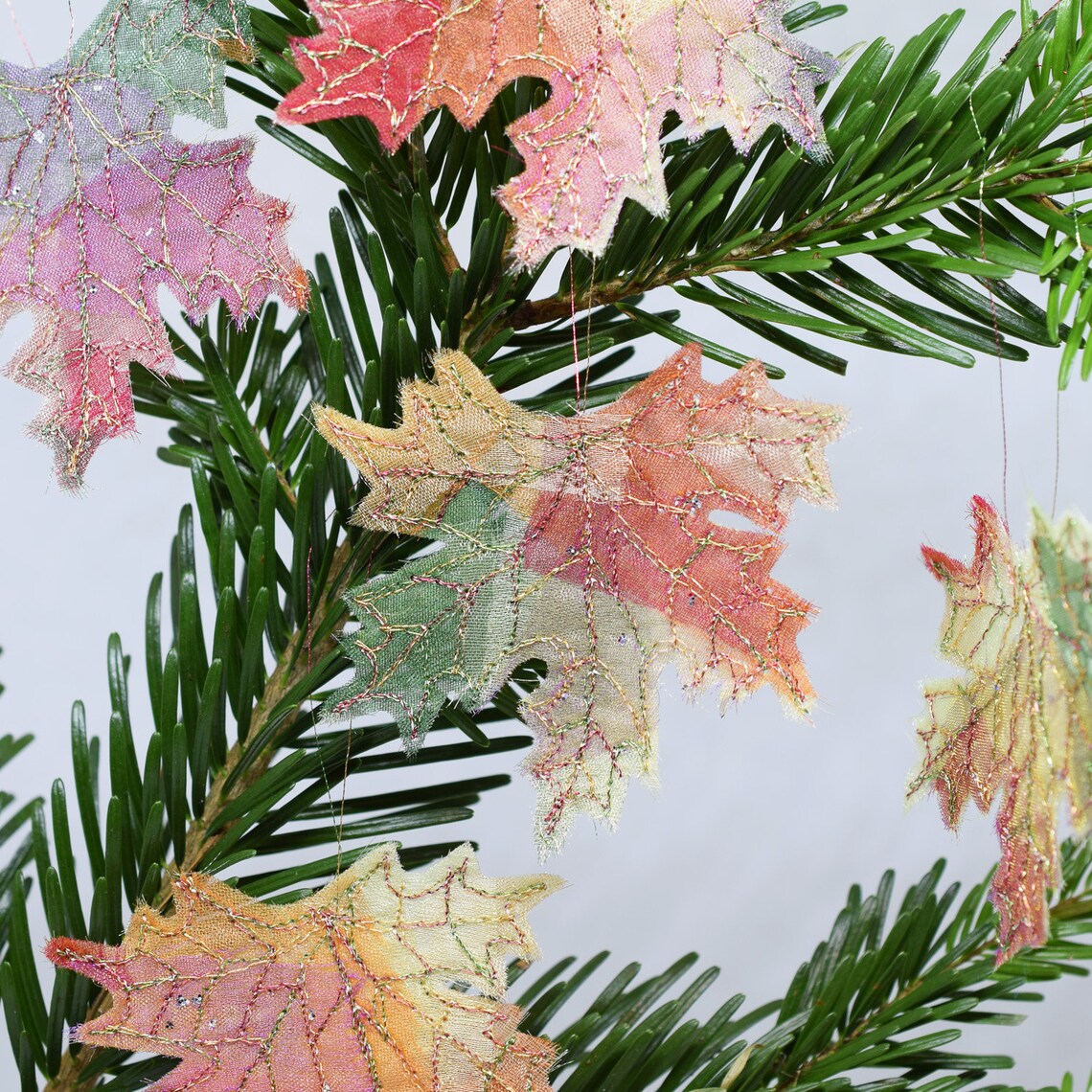 Autumn Leaf Decorations, Autumnal Maple Leaves, Tree Decorations ...