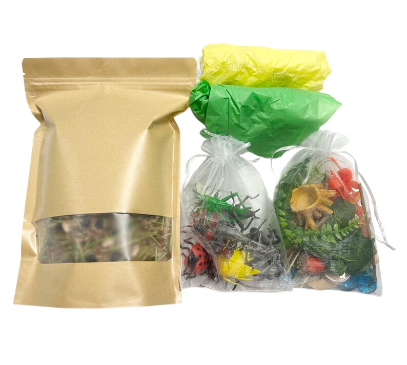 Bug Sensory Bin Filler Kit, Insect Personalized Kids Acitivity, Toddler ...