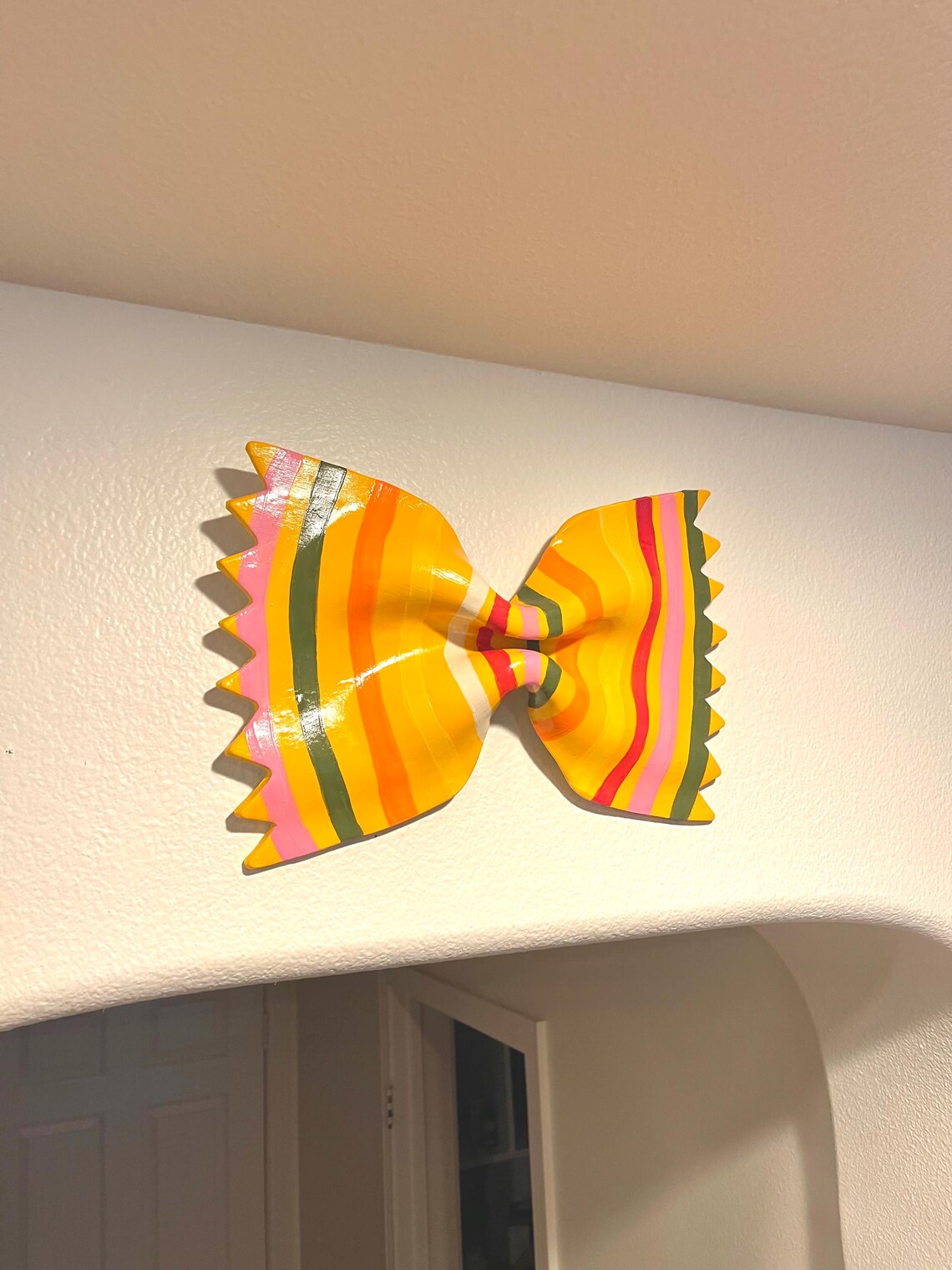 Quirky Home Decor Giant Pasta Wall Decor - Etsy