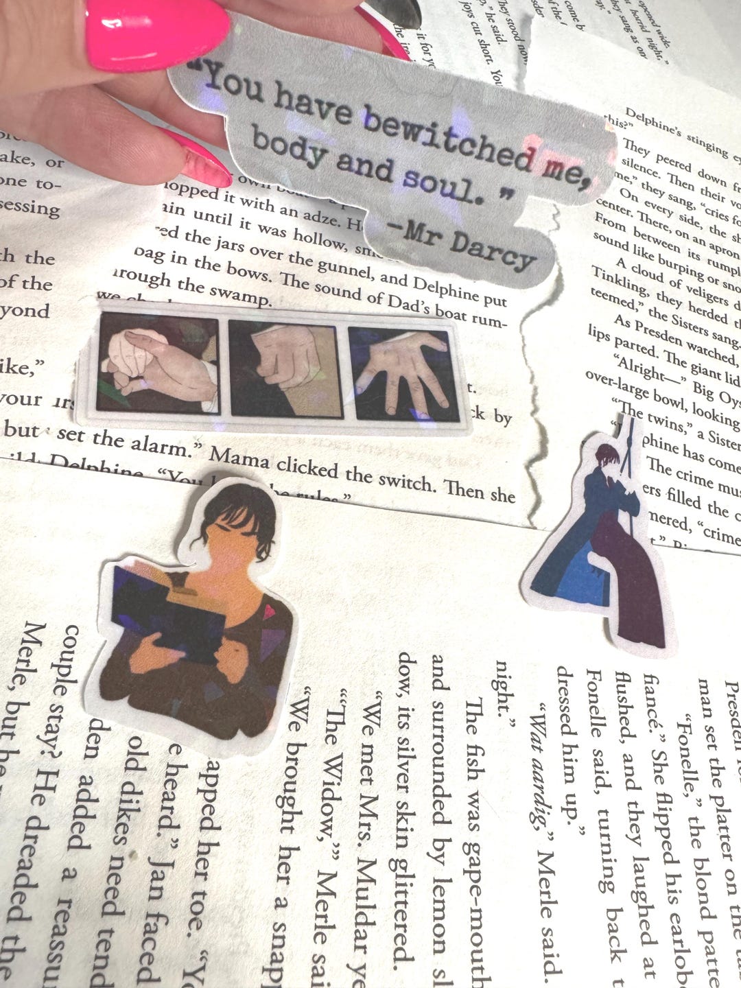 Pride and Prejudice Sticker Set | Jane Austen Book Lover Gift - Etsy