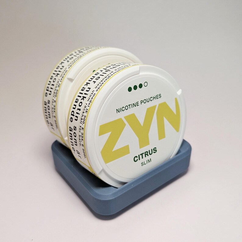 Modern Desk Organizer for Nicotine Cans - Snus Container Holder With ...