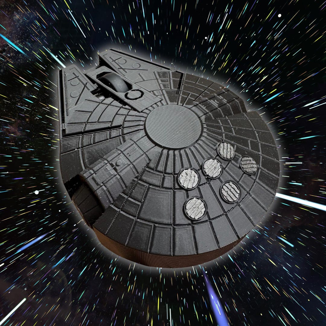 Millennium Falcon Wireless Mouse – 3D Printed Star Wars Design - Etsy