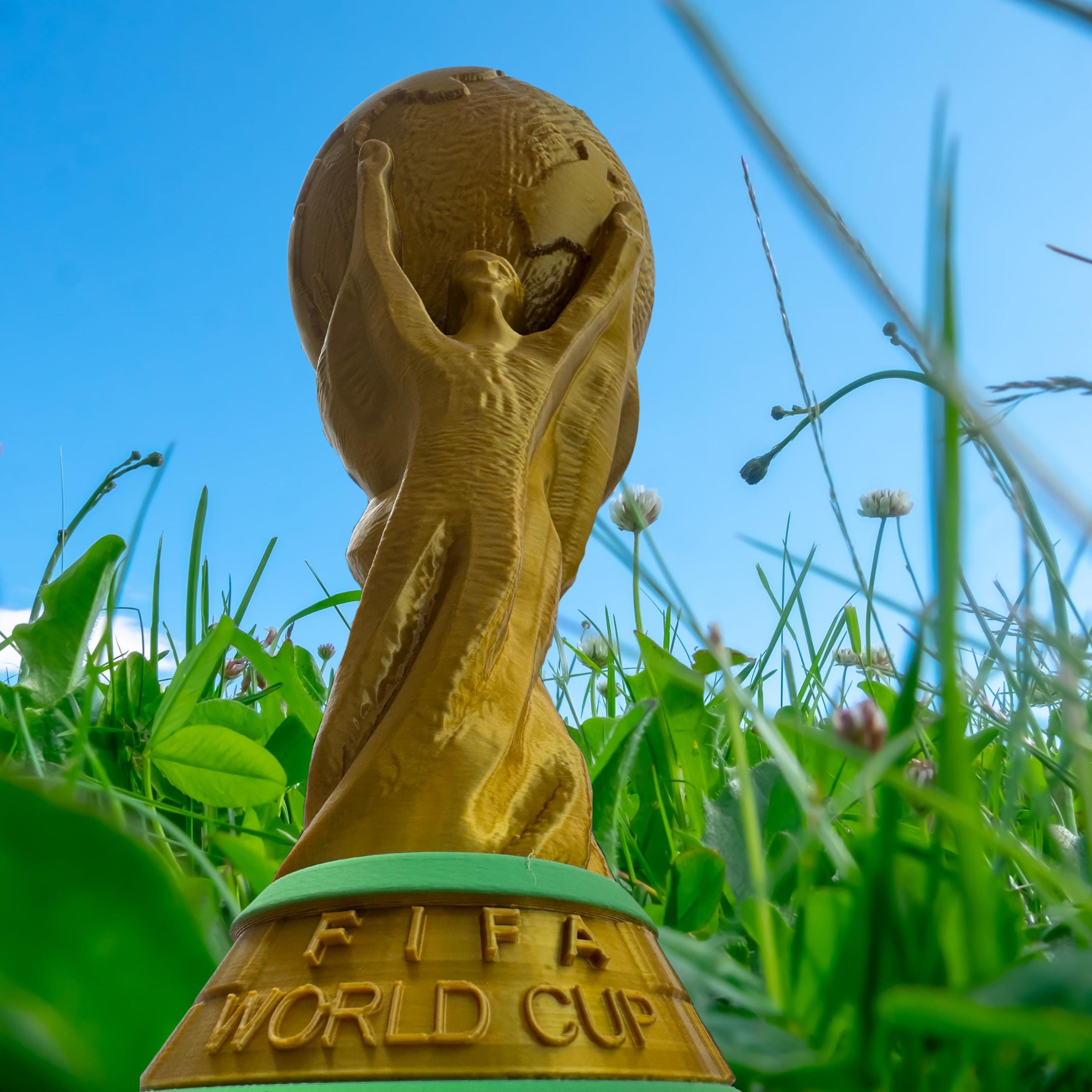 Life-size World Cup Trophy Replica – 3D Printed Metallic Gold Finish - Etsy