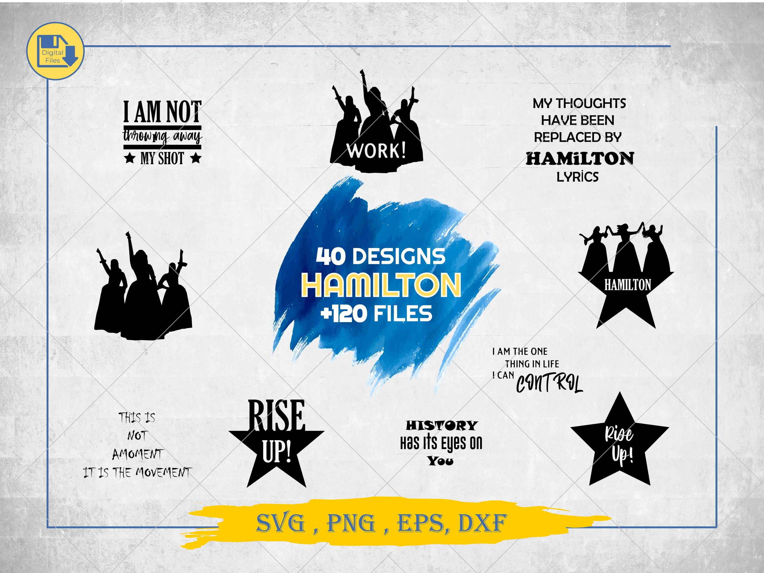 120+ Hamilton Files, 40 Hamilton Designs, Hamilton, Hamilton Vol ...