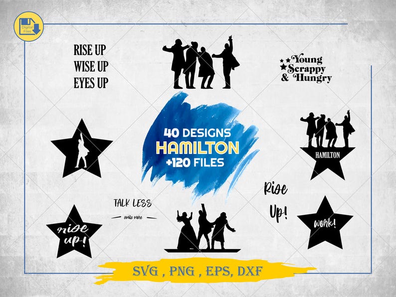 120+ Hamilton Files, 40 Hamilton Designs, Hamilton, Hamilton Vol ...
