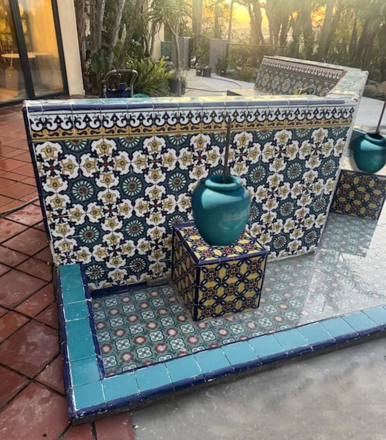 Cada Star 6x6 Hand-glazed Ceramic Tile – Spanish Revival & Moorish ...