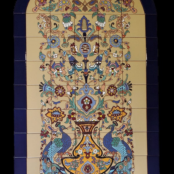 Large Tile Mural - Etsy