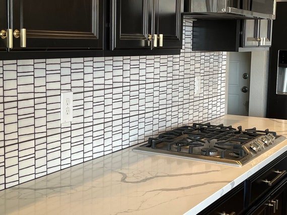 Mid Century Modern Kitchen Backsplash