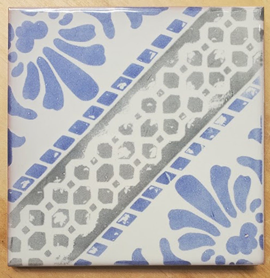 Hand-painted Modern Wall Tile 6x6 ~ Kitchen Backsplash Tiles, Modern ...