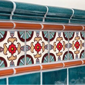 Spanish Revival Moorish 6X6 Tile Pattern ~ Khalik Malibu-tile Design ...