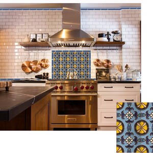 Spanish Revival Moorish 6X6 Tile Pattern ~ Khalik Malibu-tile Design ...