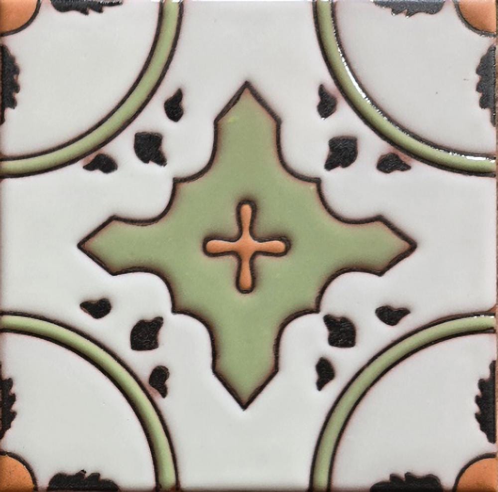 Hand-glazed Ceramic Modern Tile: Coachella Pattern, (6×6 —PER PIECE) - Etsy