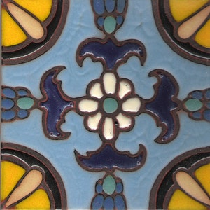 Spanish Revival Moorish 6X6 Tile Pattern ~ Khalik Malibu-tile Design ...