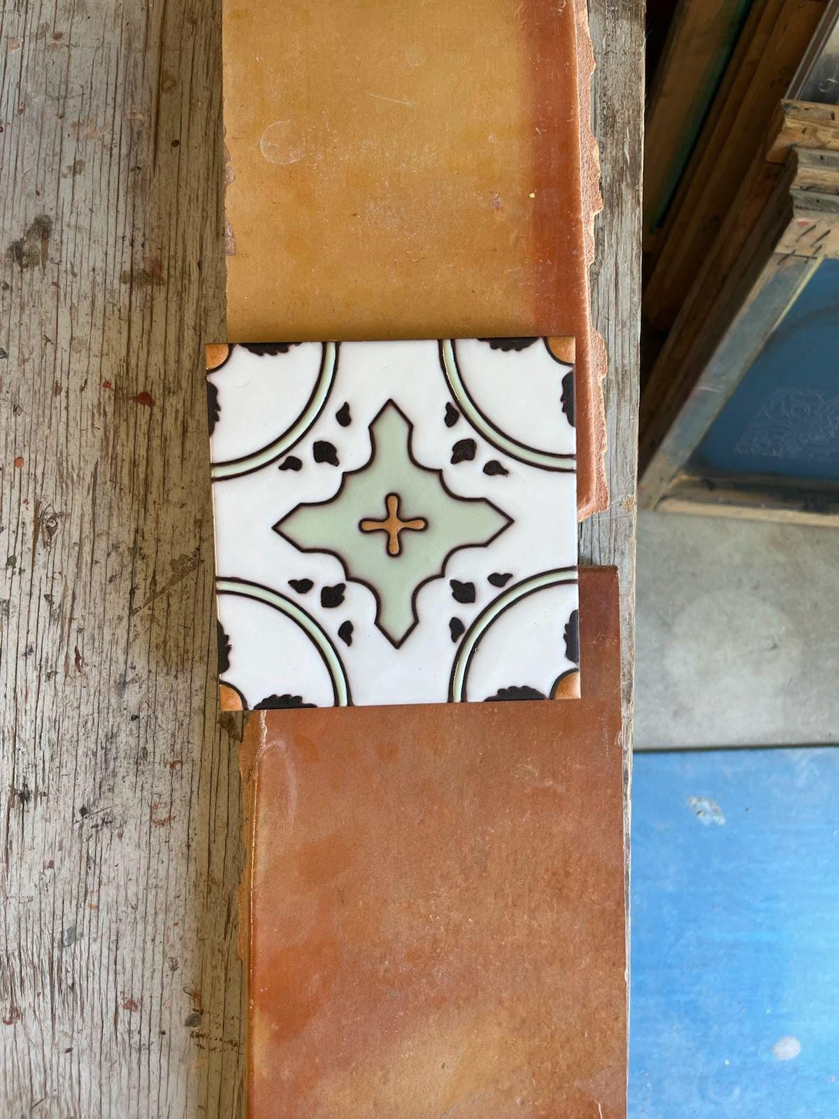 Hand-glazed Ceramic Modern Tile: Coachella Pattern, (6×6 —PER PIECE) - Etsy