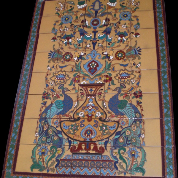 Large Tile Mural - Etsy