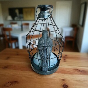 Crow in Cage Halloween Prop – Flapping & Screaming Bird – Haunted Decor ...