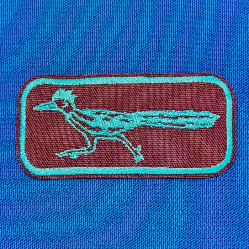 Roadrunner Iron on Patch: Vintage Desert Style - Etsy