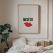 Besito Kiss Poster, Spanish Sayings Wall Art, Italy Love Wall Art, Lips ...